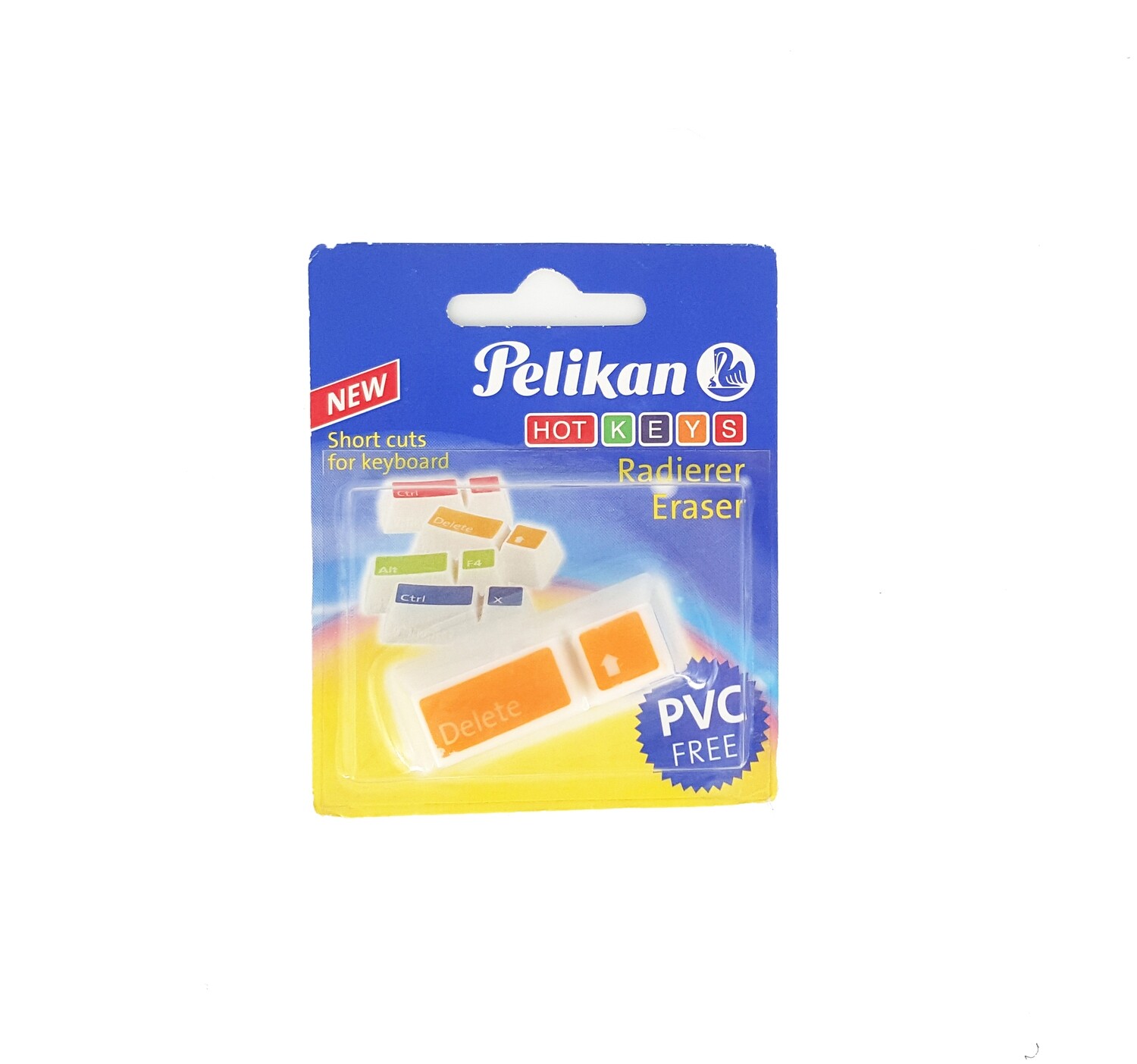 PELIKAN HOT KEY ERASERS ASSORTED