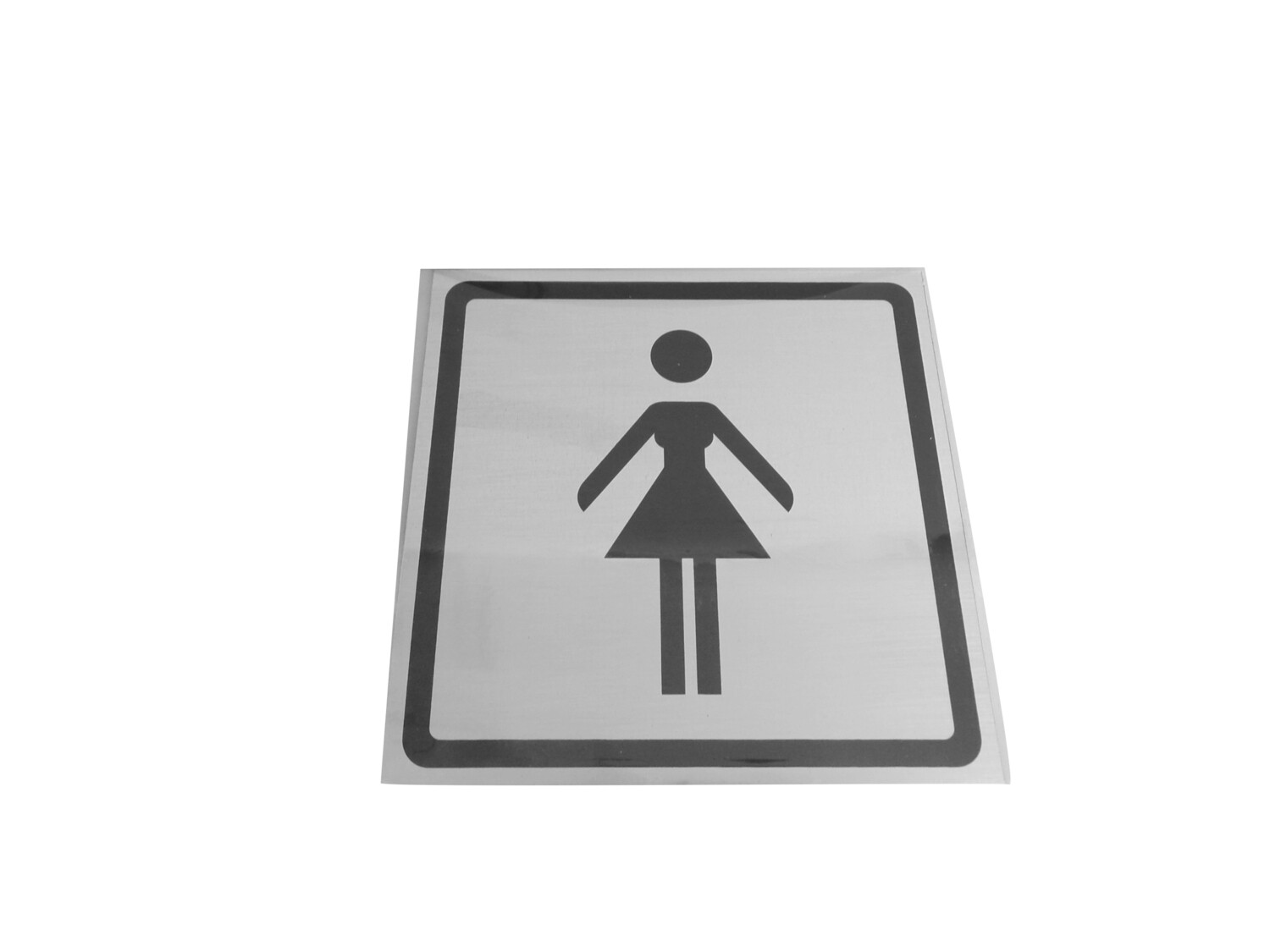 RSC 14X14CM FEMALE SIGN BOARD C19-210