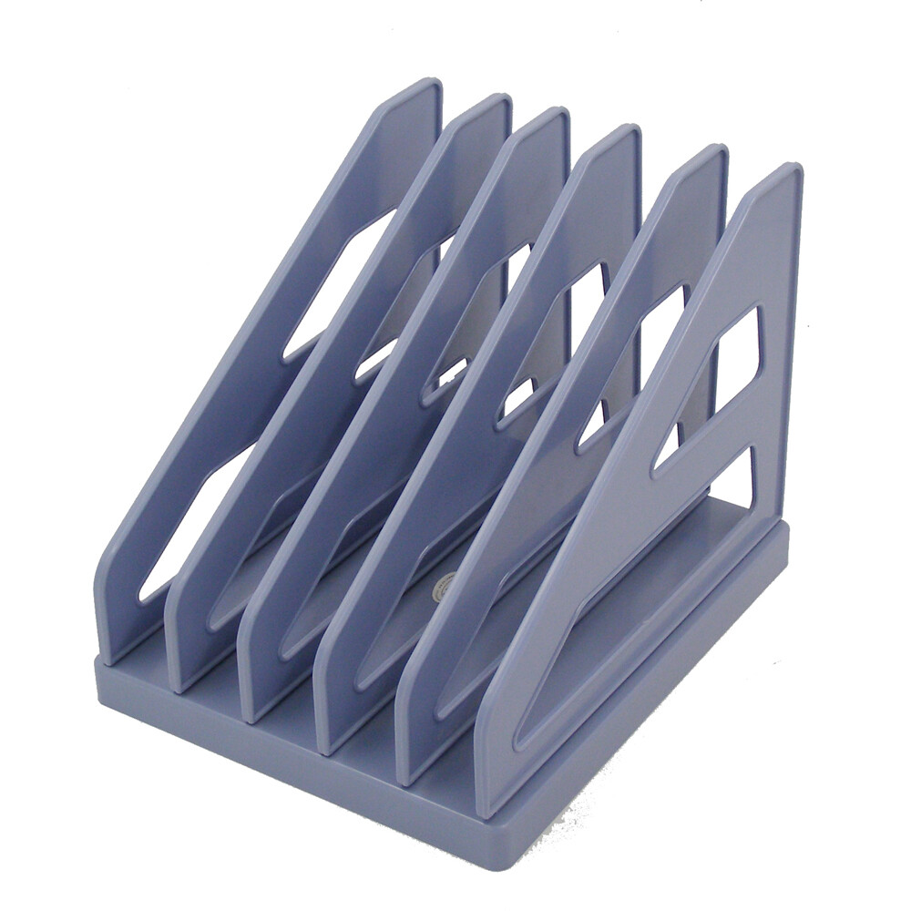 RSC PLASTIC 5 COMPARTMENT FILE RACK 801 D19-270