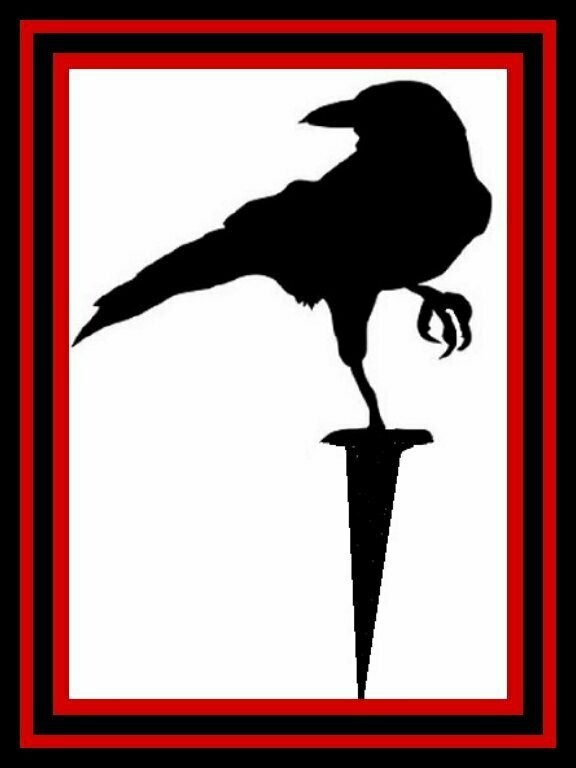 Standing Raven On Stand