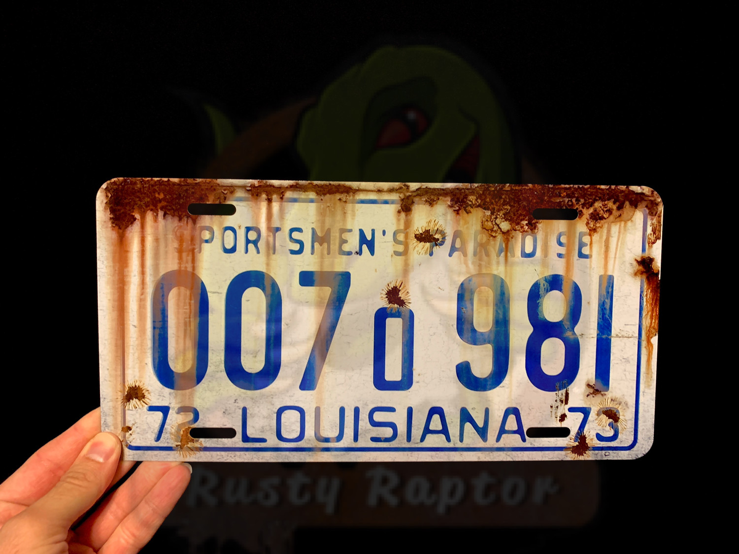 Jaws License Plate