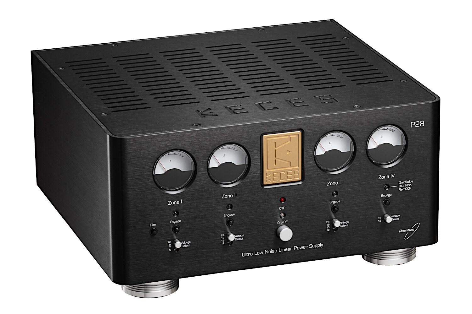 Keces P8 Dual (9V/12V+12V/15V) Linear Power Supply