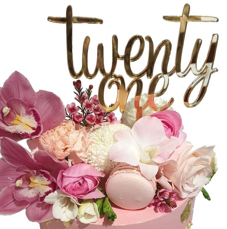 Birthday Cake Topper Design 10