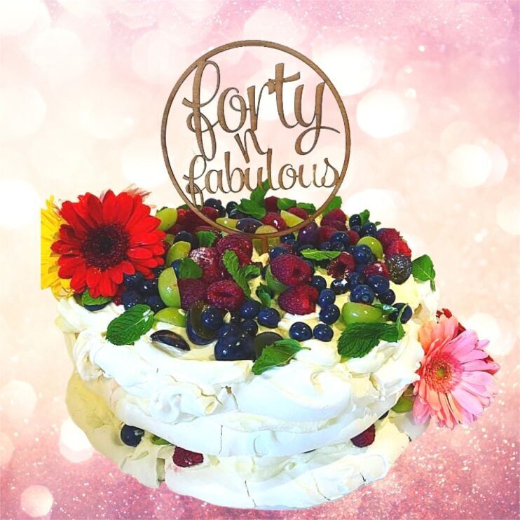 Birthday Cake Topper Design 43