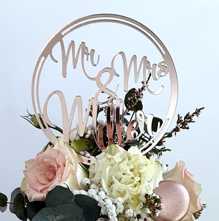 Wedding Cake Topper Design 20