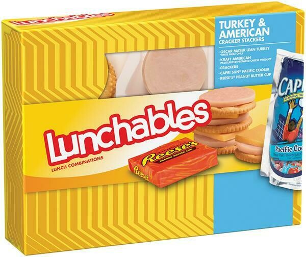 Lunchable Turkey includes Drink