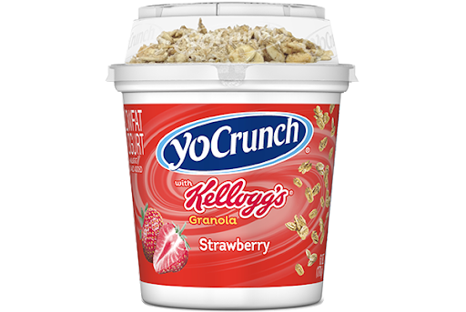 Yo Crunch Strawberry Yogurt with Granola