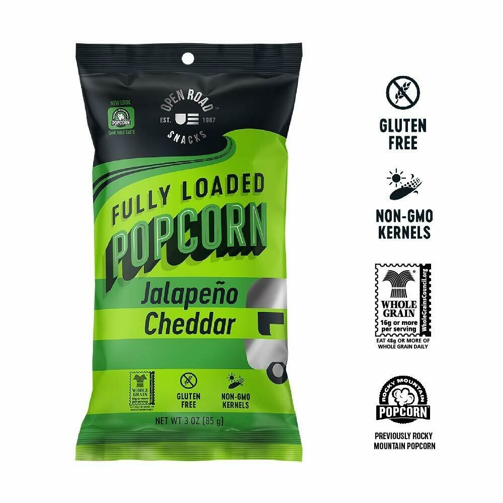 Fully Loaded Pop Corn Jalapeno Cheddar 1.25oz