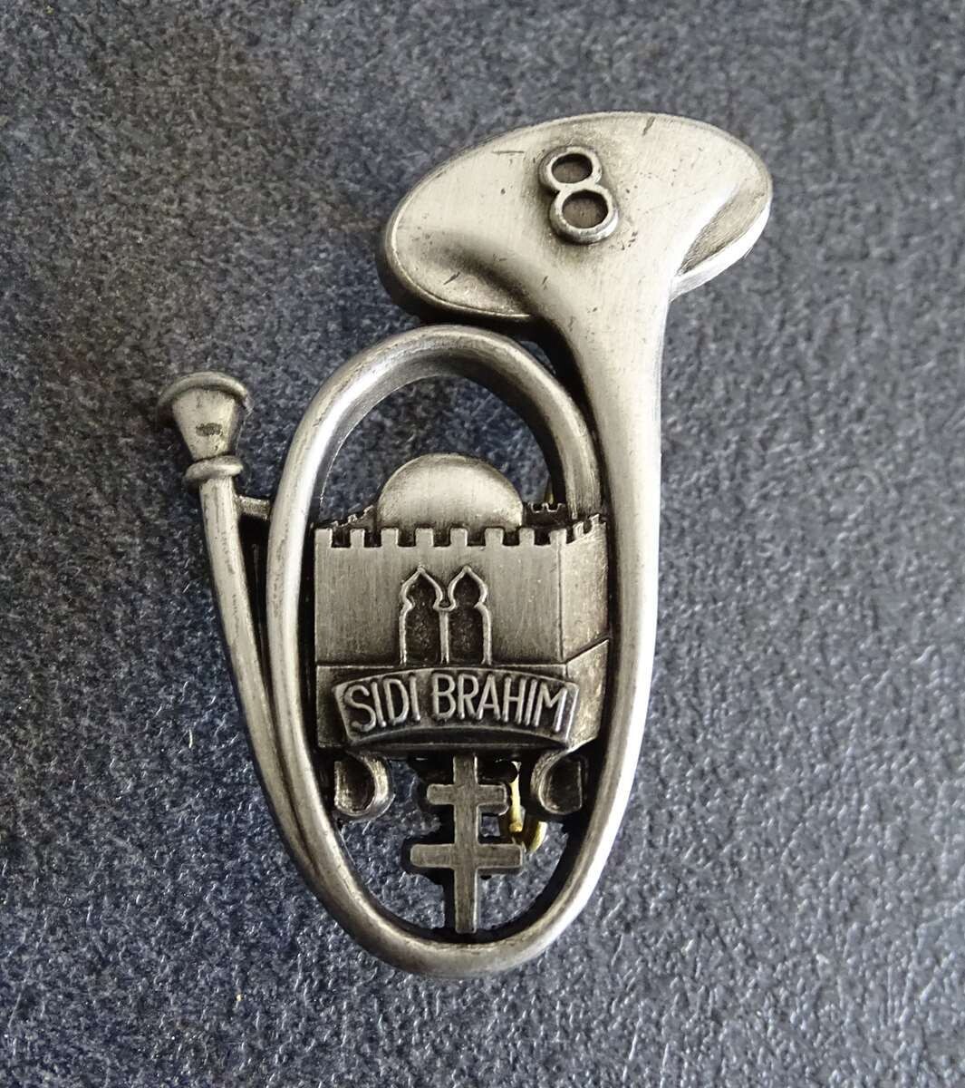 insigne 8° Groupe de Chasseurs "Sidi Brahim" Arthus g3885