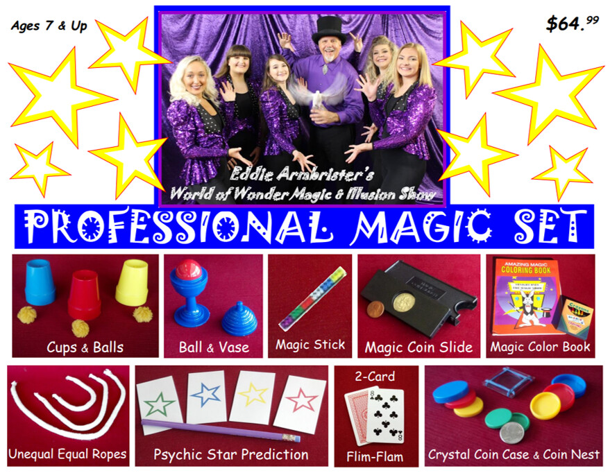 Eddie Armbrister's PROFESSIONAL Magic Set