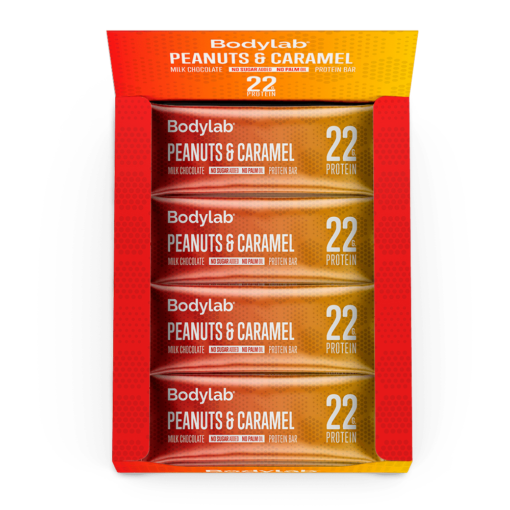 Bodylab Protein Bar - Peanuts & Caramel (12x65 g)