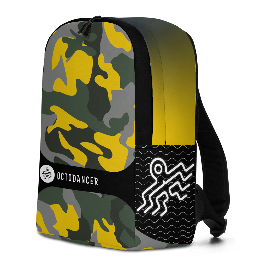 Urban Yellow Camouflage Backpack