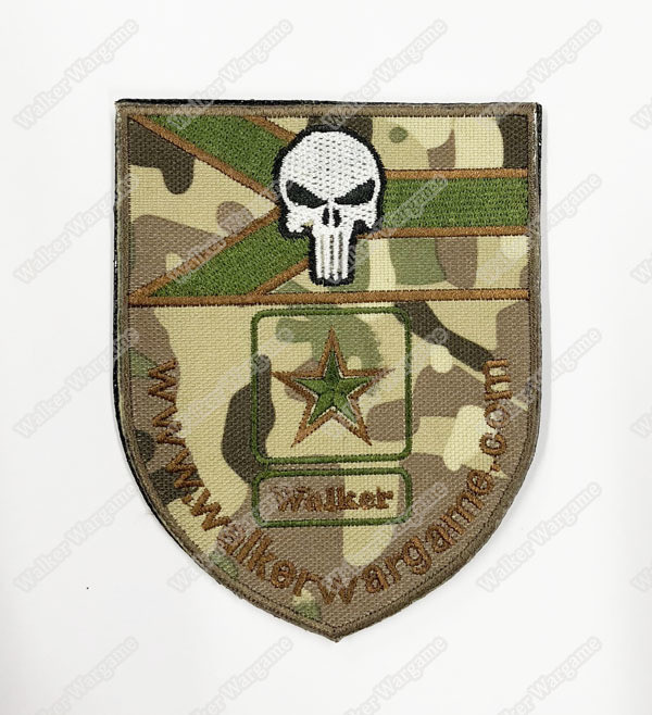 WG107 Walker Wargame With RSA Flag Patch With Velcro - Multicam Color