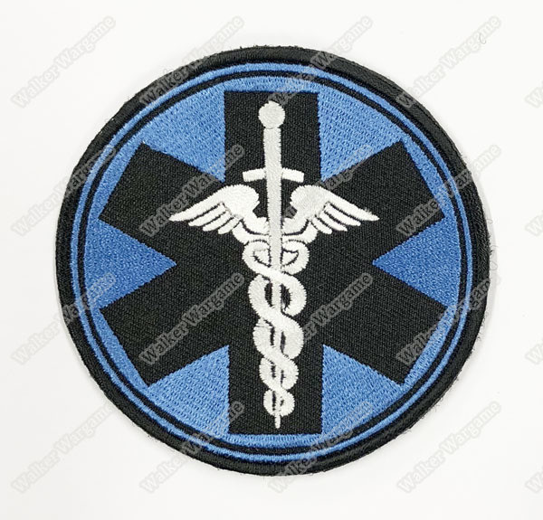WG106 Paramedic TEMS Tactical ParaMedic Unit Patch With Velcro - Blue ...