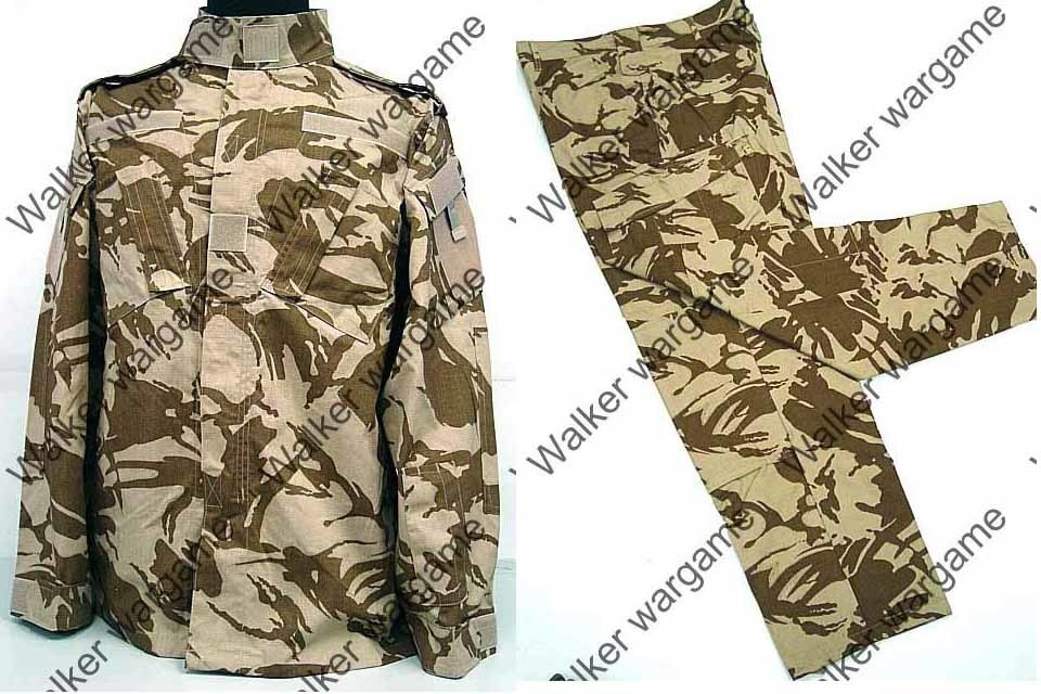 BDU Battle Dress Uniform Full Set - British Army Desert DPM Camo