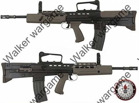 G&G British Troops SA80 L85A1 Carbine Full Metal Electric Blow Back ...