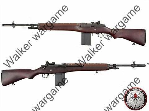 G&G M14 (GR14) Full Metal Initation Wood Stock Sniper Rifle - New ETU Model