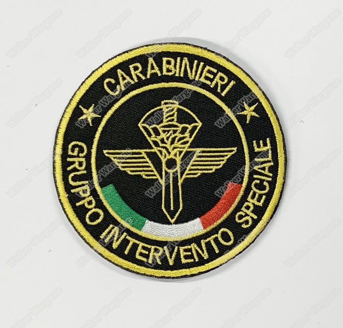 WG124 Rainbow Six Italian GIS Patch With Velcro - Full Colour