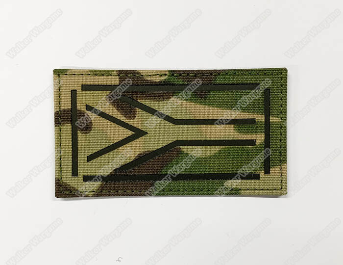 LWG007 RSA Flag Multicam - Laser Cut Patch With Velcro