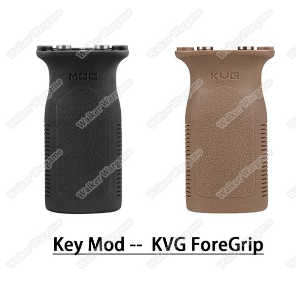 FMA KeyMod KVG Front Railed Vertical Grip Key Mod Slot Key Foregrip ...