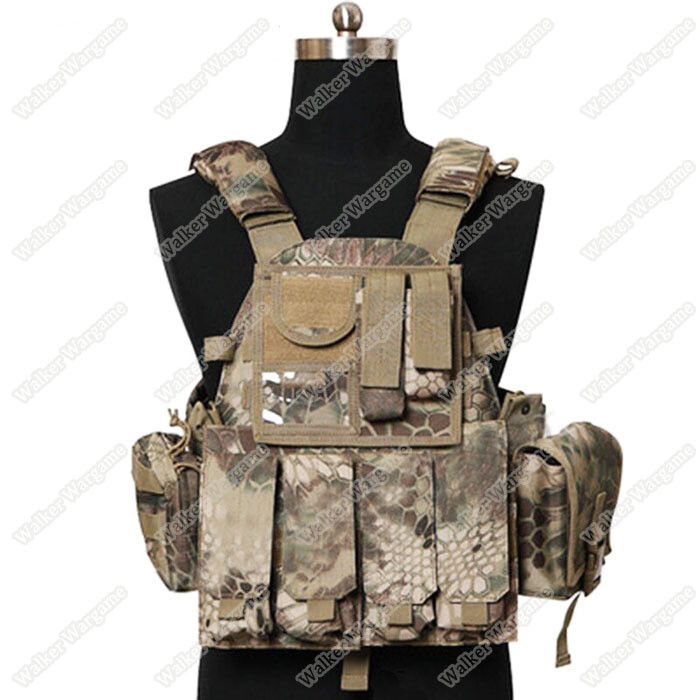 US Navy Seals 6094 VT089 Tactical Molle LBT Vest - HLD High Lander Camo