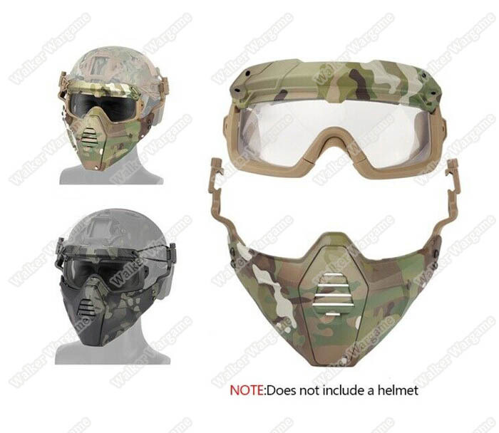 FMA SF Goggle and Face Mask Protect System