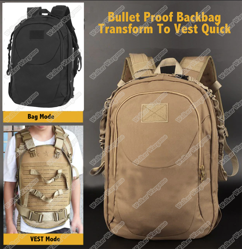 WST Vest BackPack Quick Action From Bag To Vest