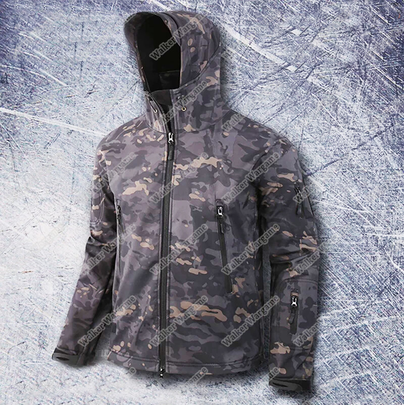 US Special Forces Soft Shell Combat Jacket Multi Camo