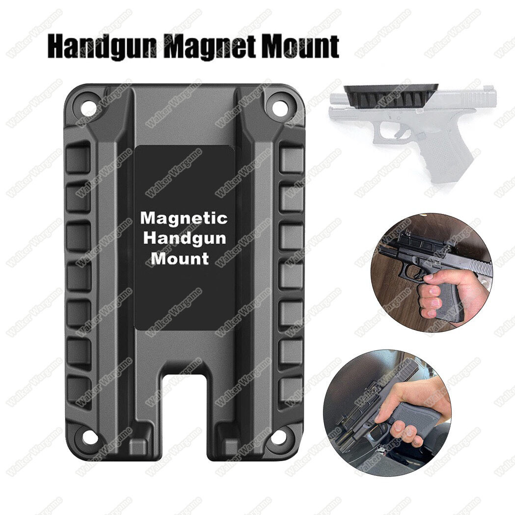Magnetic Gun Mount & Holster for Vehicle, Home or Office- Firearm ...