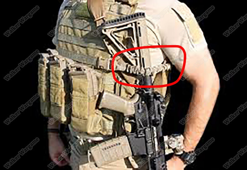 Weapons Rifle Retention Catch Belt