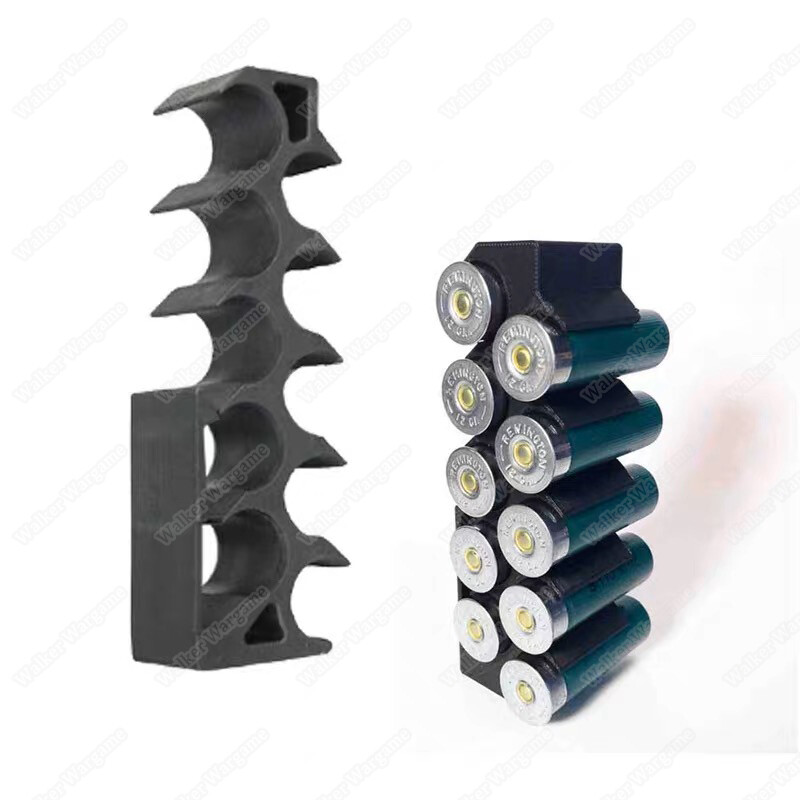 Tactical Molle Shotgun Shell Holster Holder Clip, Quick Load For Shotgun