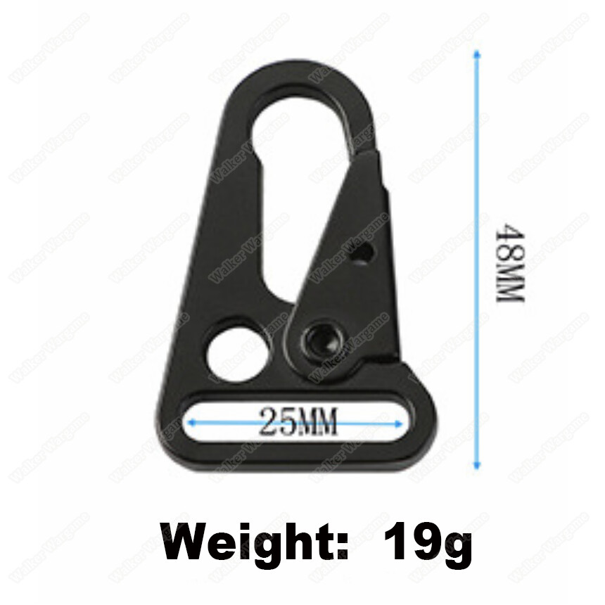 Snap Hooks Rifle Sling Hook Steel 25mm 1inch 19gm