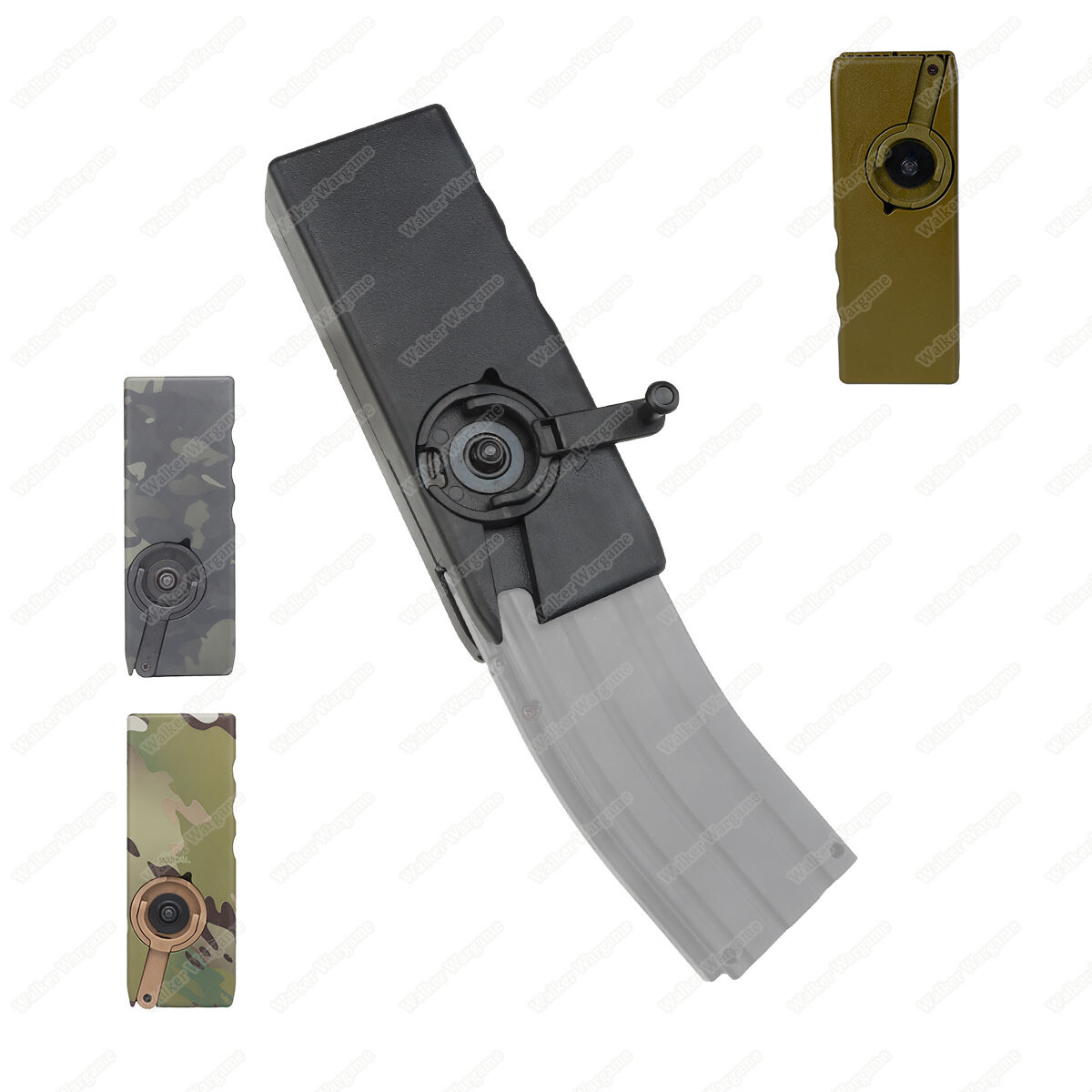 WST Sidewinder Airsoft BB Speed Loader 1000rds Capacity (For M4 Mag)