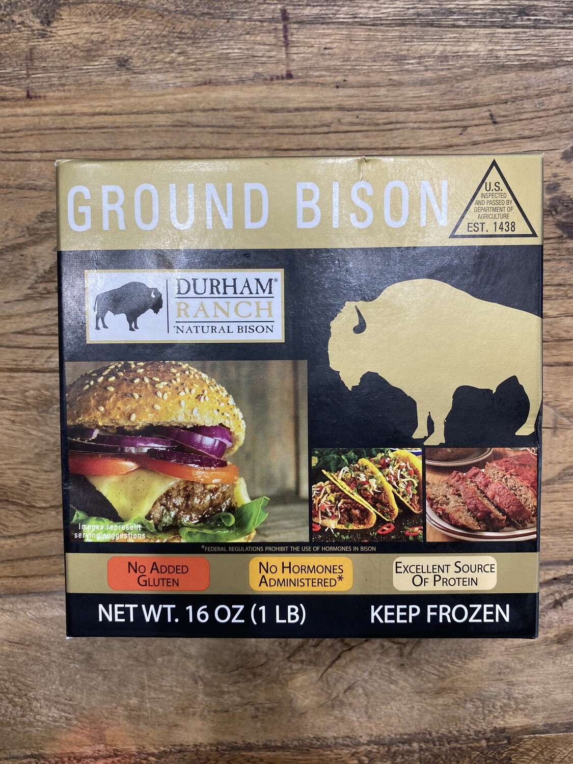 Durham Ranch Ground Bison