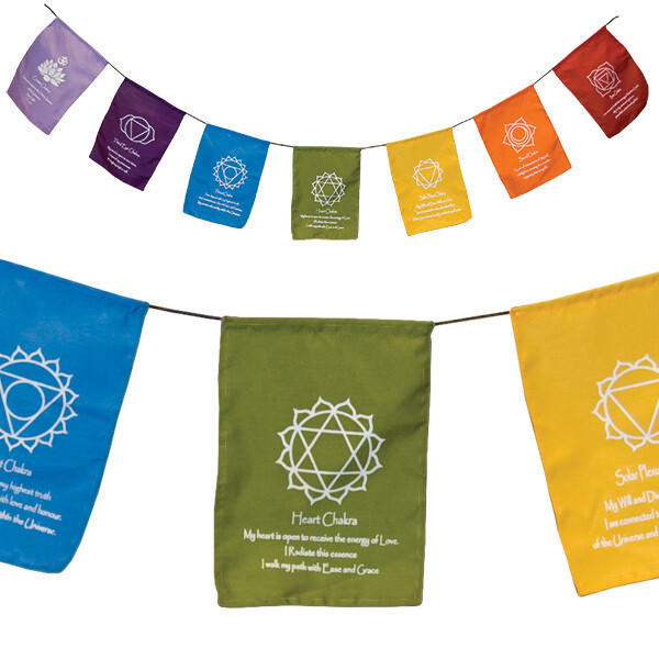 Chakra Flags - Our Natural Products - TAP