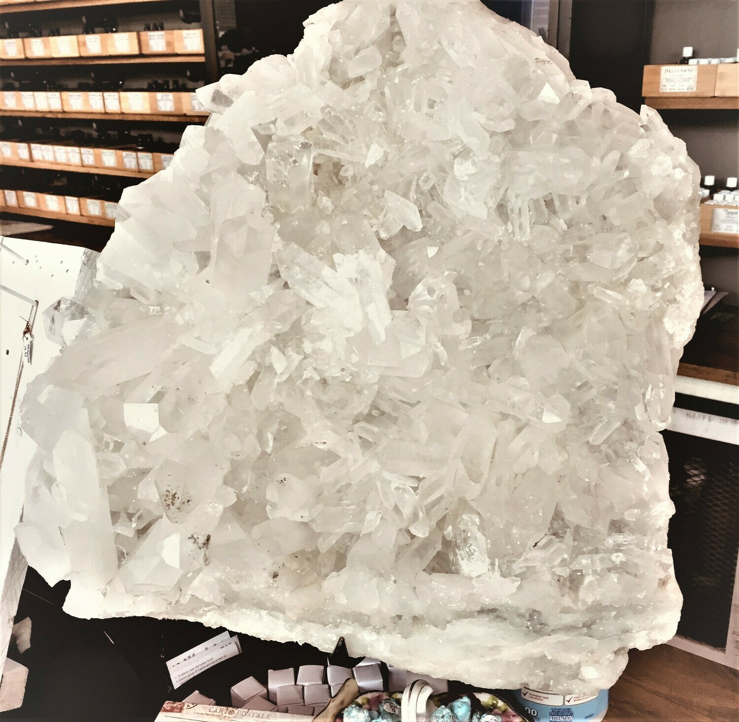 Quartz Cluster on Stand - Our Natural Products - TAP