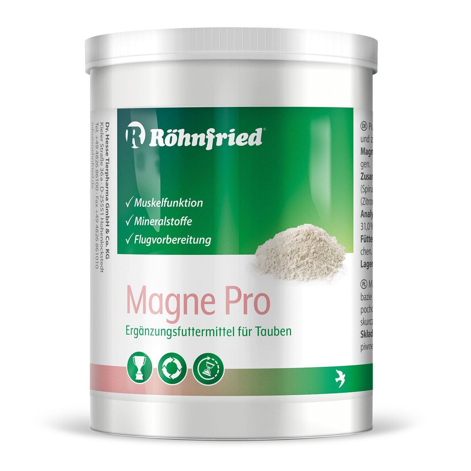 MagnePro – 500g Dose als Pulver