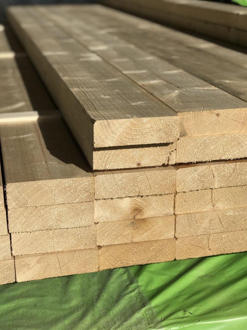 47mm x 150mm C24 Easy Edge Timber (6"x2") (Finish size: 44mm x 145mm)