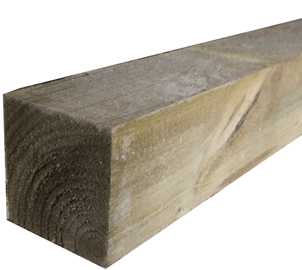 Treated Timber Post 75mm x 75 mm (Ex 3"x3")
