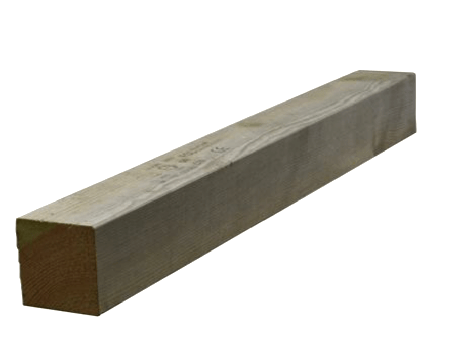 Treated Timber Posts 100mm x 100mm (Ex 4"x4")