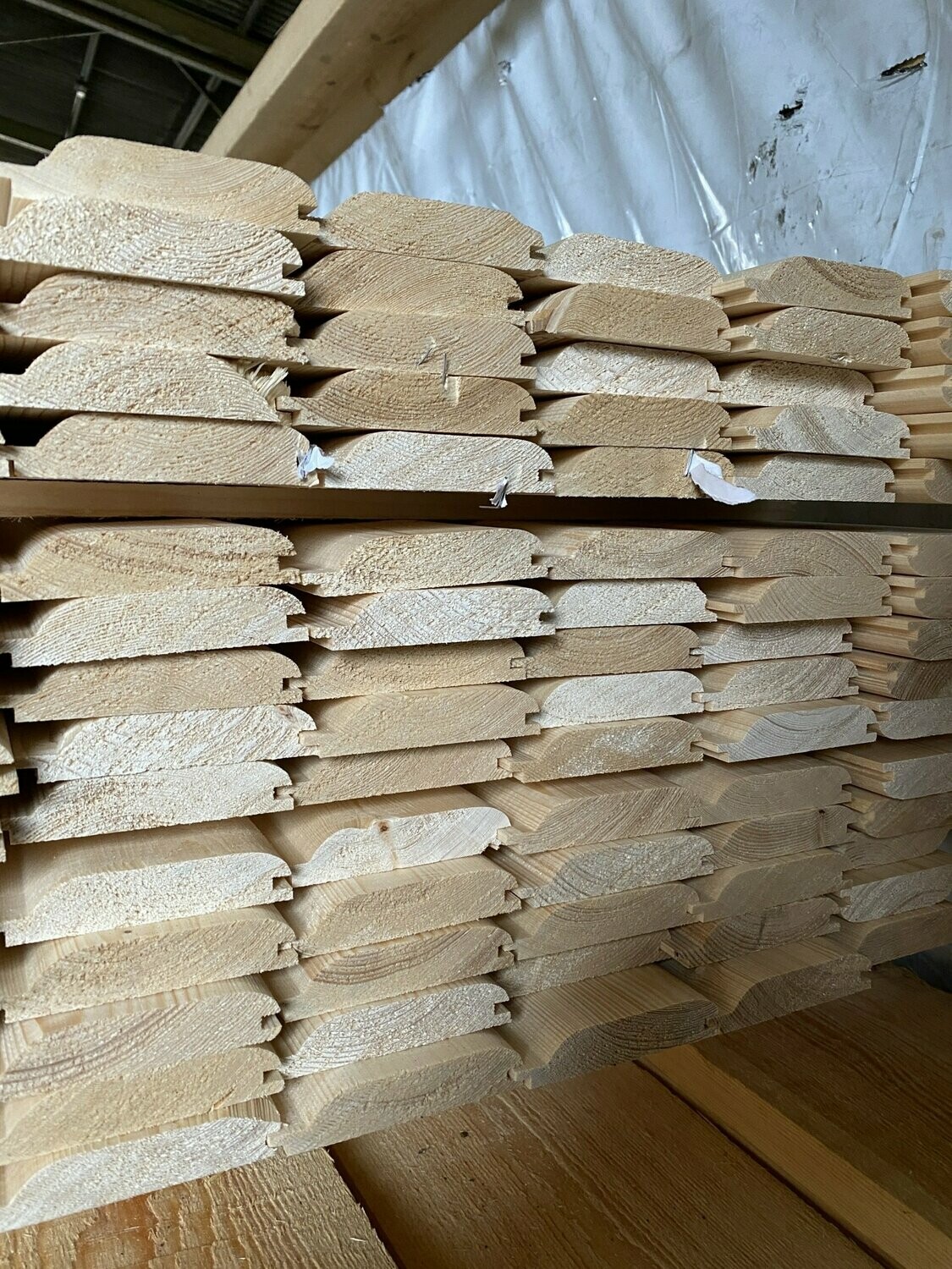 4" Loglap Cladding 4.2 Metres