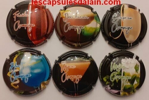 6 BELLES CAPSULES CHAMPAGNE GENERIQUE RECETTE DE CHAMPAGNE 2020 NEWS