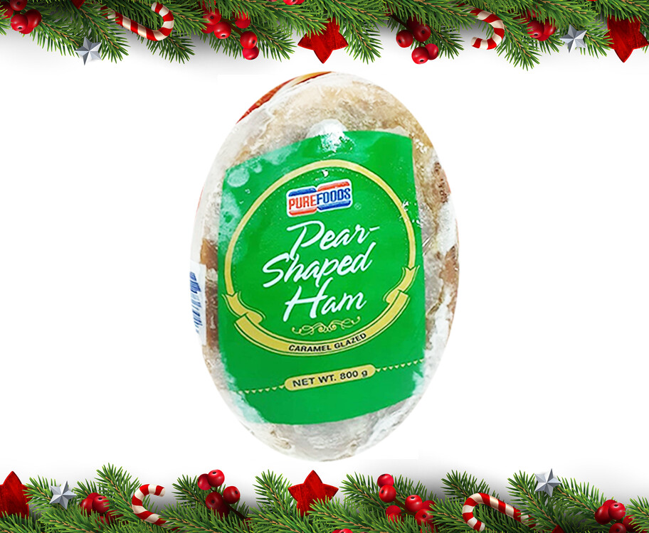 4808887330403 UPC Pure Foods Fiesta Ham Pear-shaped Ham Caramel Glazed 800G