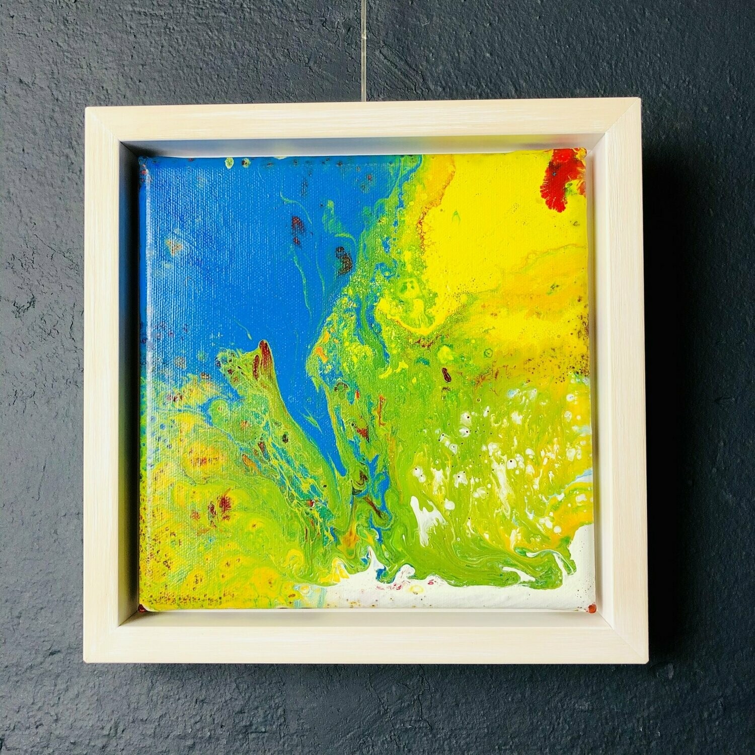 Fluid Painting mit Rahmen