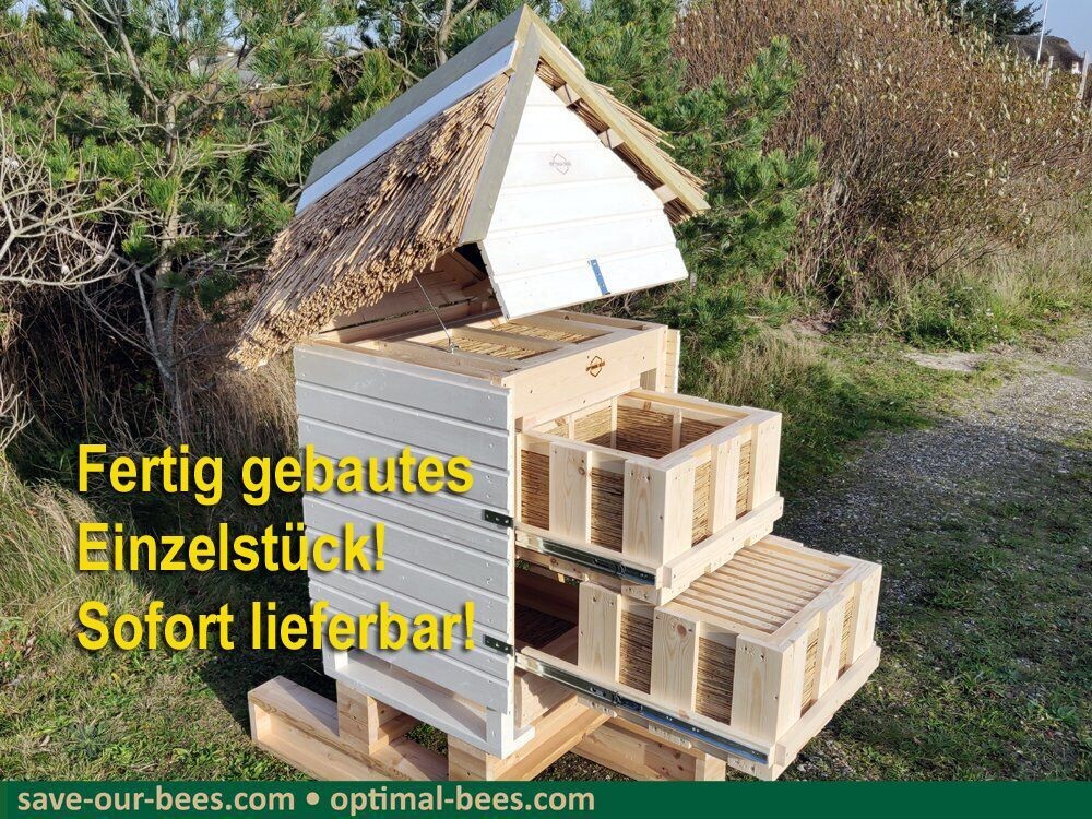 A151 • OPTIMAL Modul Strohdach Amalienborg, mit zwei Schubladen ...