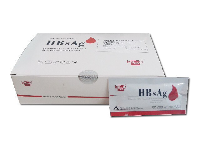 HBsAg Rapid 50's, Strips, INTEC
