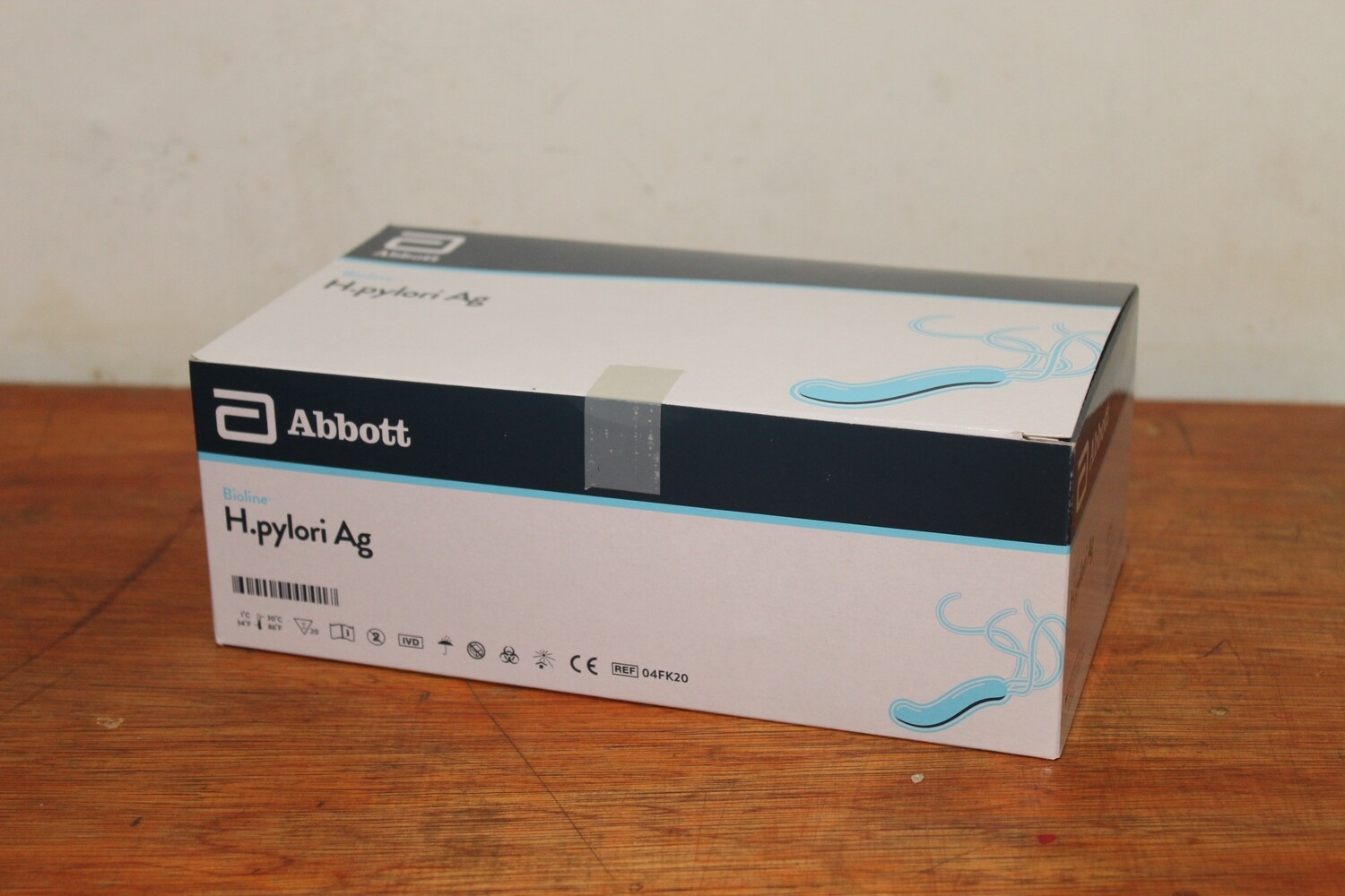 H.Pylori Ag Rapid Card 20's, stool, ABBOTT BIOLINE