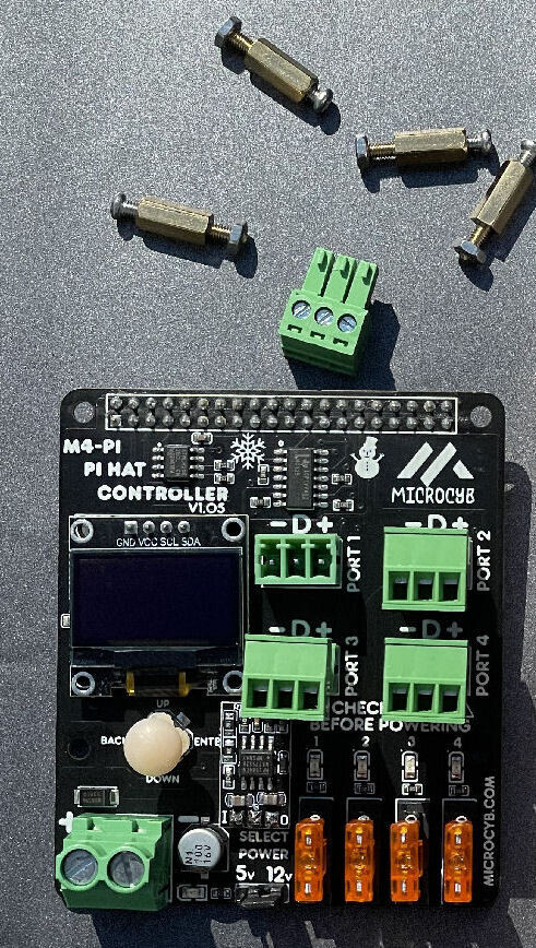 Combo Raspberry Pi 4 2GB with M4 Pi cape pixel controller for FPP 6.x