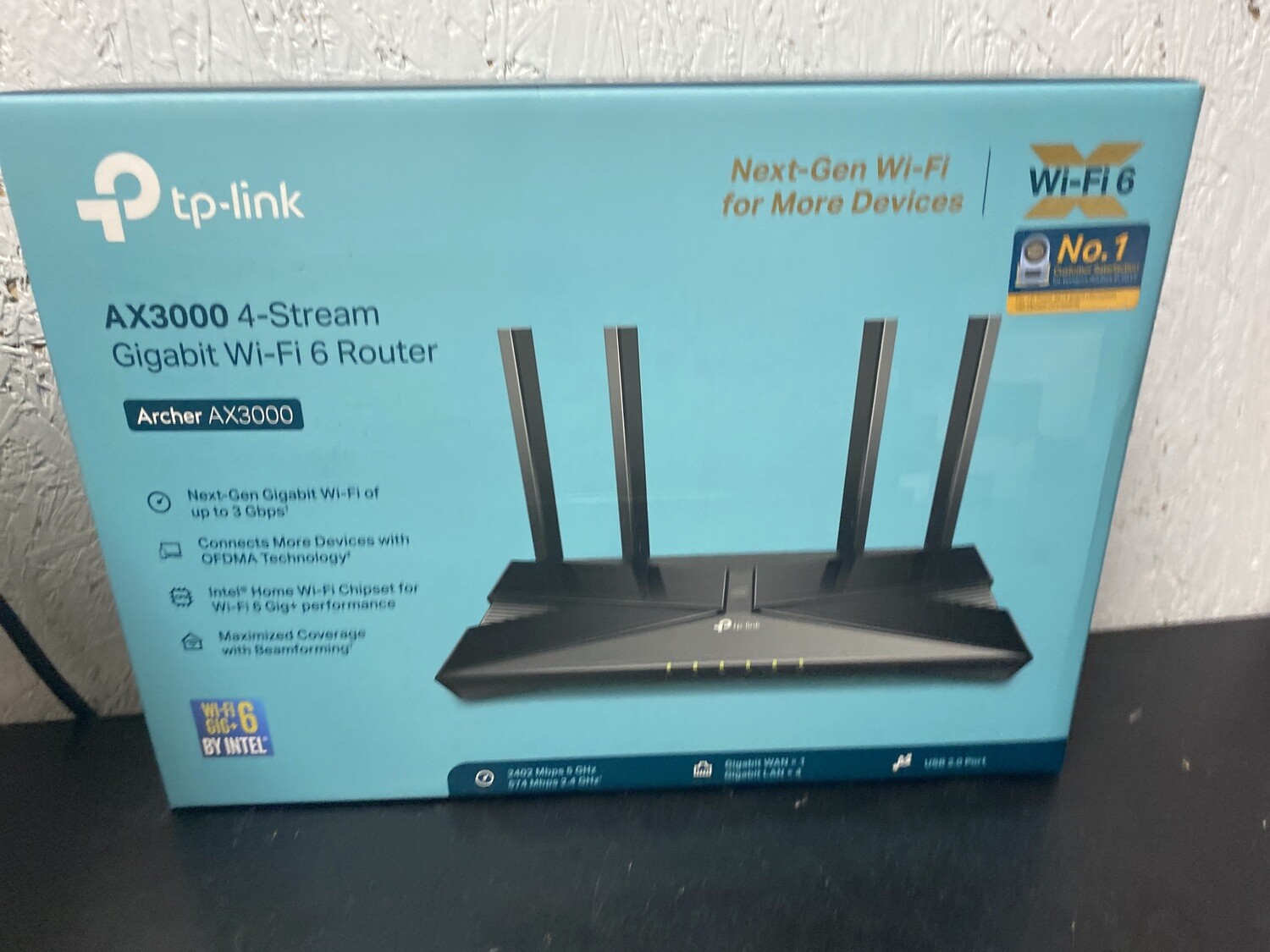 TP-LINK Archer AC3000 Dual-Band WiFi 6 Router
