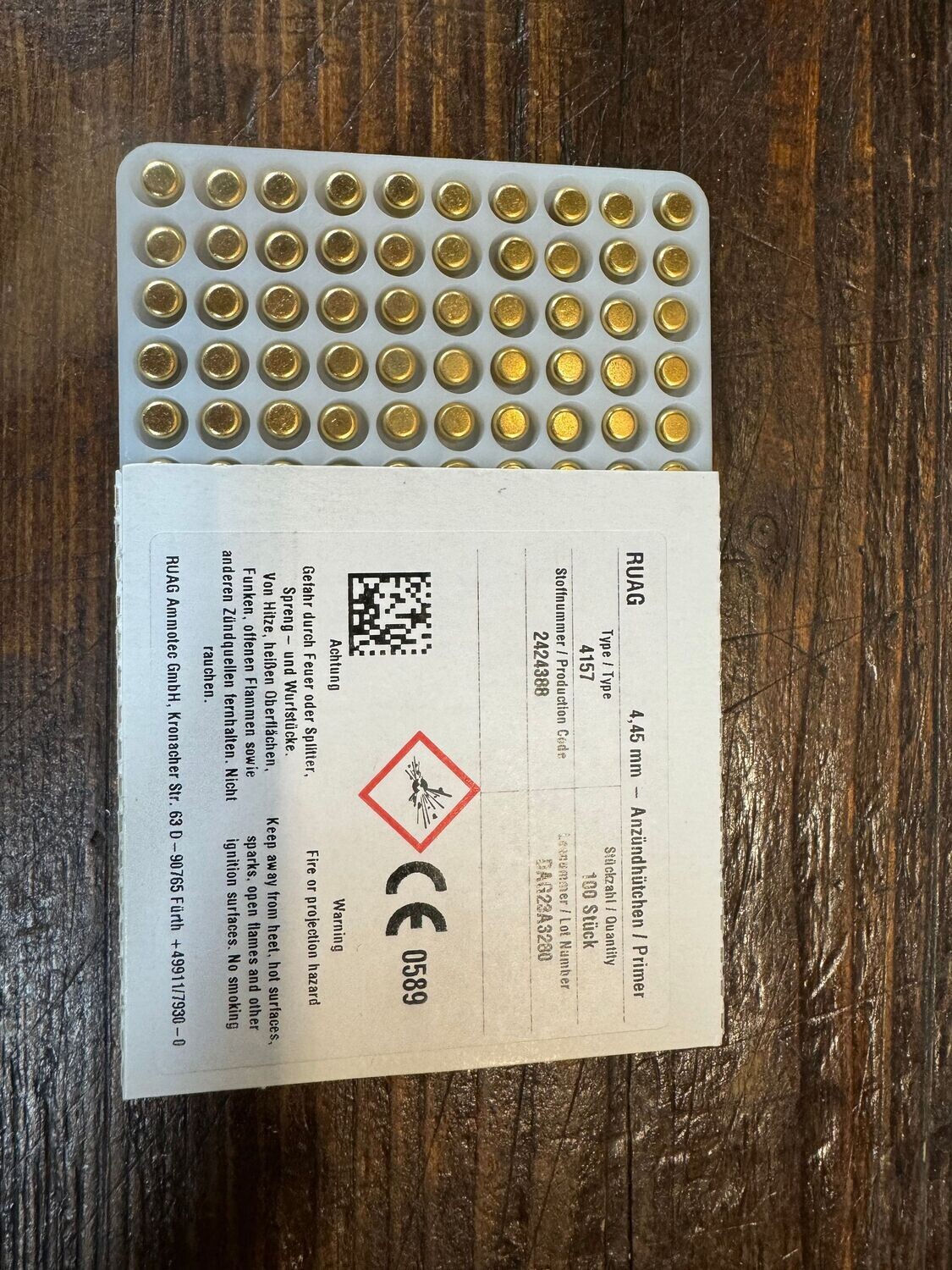 Ruag Geko Small Rifle Primers 4157